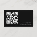 Gothic Halloween Wedding Website Qr Code Enclosure Card | Zazzle