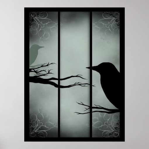 Gothic Haunted Forest Poster | Zazzle