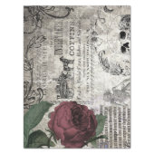 Gothic Macabre Victorian Skull & Death Ephemera Tissue Paper | Zazzle