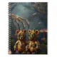 Gothic Mechanical Dark Forest Steampunk Gummy Bear Notebook | Zazzle