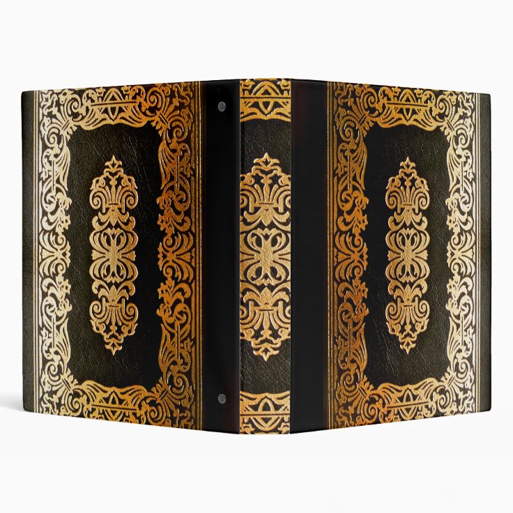 Gothic Old Leather Book Binder | Zazzle