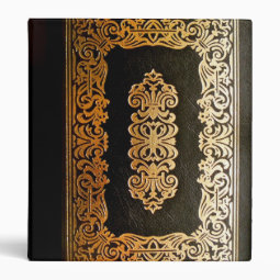 Gothic Old Leather Book Binder | Zazzle