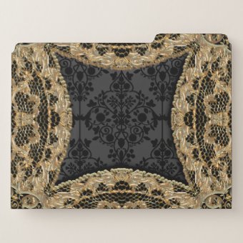 Gothic Renaissance Old World Collection File Folder | Zazzle