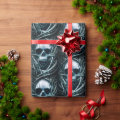 Gothic Skull Art: Creepy Death Metal Sigil Wrappin Wrapping Paper | Zazzle