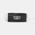 Gothic Skull Creepy Black And White Grunge Cool Adult Cloth Face Mask ...