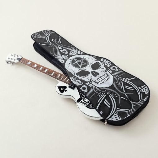 Gothic Skulls Guitar Case | Zazzle
