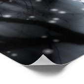 Gothic Snow Poster | Zazzle