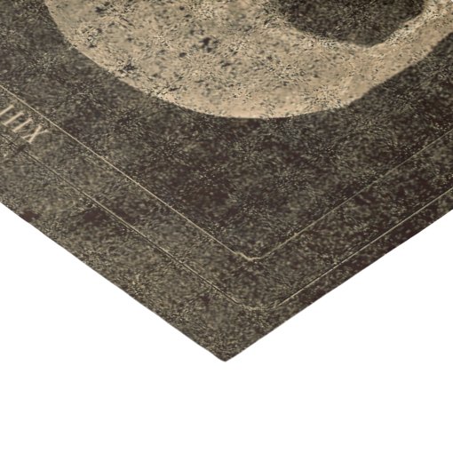 Gothic Vintage Antique Sepia Texture Skull Tarot Tissue Paper | Zazzle