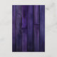 Gothic Wedding Rustic Purple Wood Planks Details Enclosure Card | Zazzle