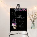 Gothic Welcome Sign Dark Wedding Halloween N100 | Zazzle