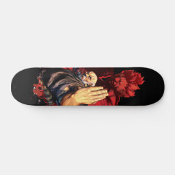 Gouken Vs. Akuma Skateboard | Zazzle