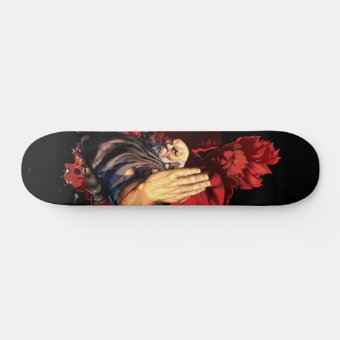 Gouken Vs. Akuma Skateboard | Zazzle