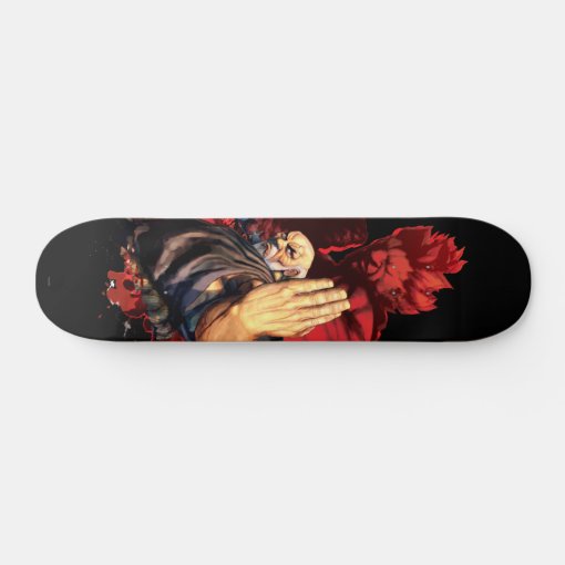 Gouken Vs. Akuma Skateboard | Zazzle