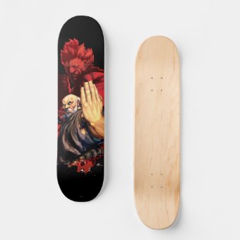 Gouken Vs. Akuma Skateboard | Zazzle