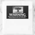 Government Warning Sticker | Zazzle