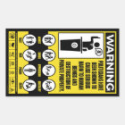 Government Warning Sticker | Zazzle.com