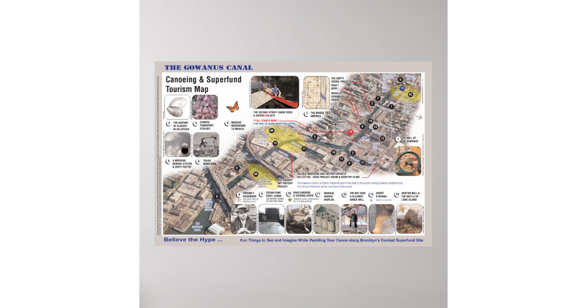 Gowanus SuperFUNd Poster | Zazzle