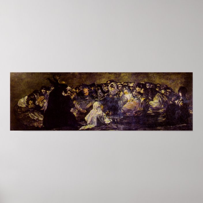 Goya: Goat; or Witches Sabbath Print | Zazzle.com