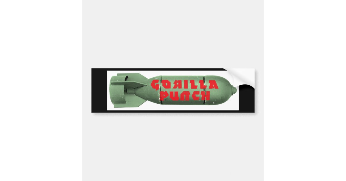 GP 'BOMB' BUMPER STICKER | Zazzle