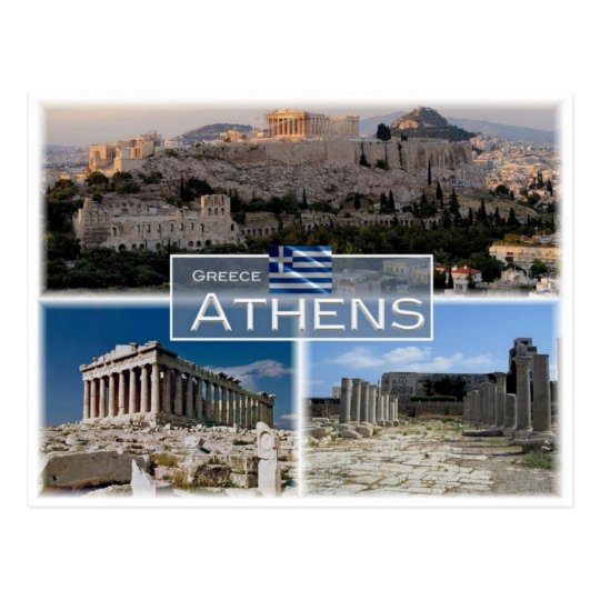 GR Greece - Athens - Postcard | Zazzle.com