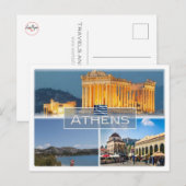 GR Greece - Athens - Postcard | Zazzle