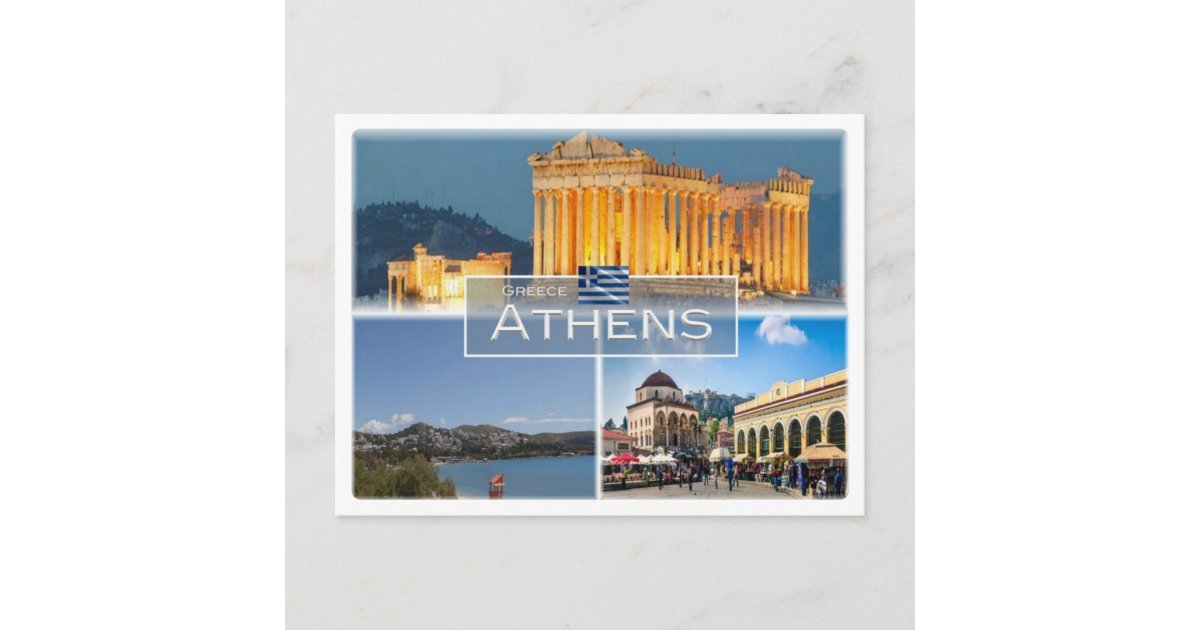 GR Greece - Athens - Postcard | Zazzle
