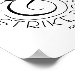 Grab a prop & strike a pose - Photobooth Poster | Zazzle