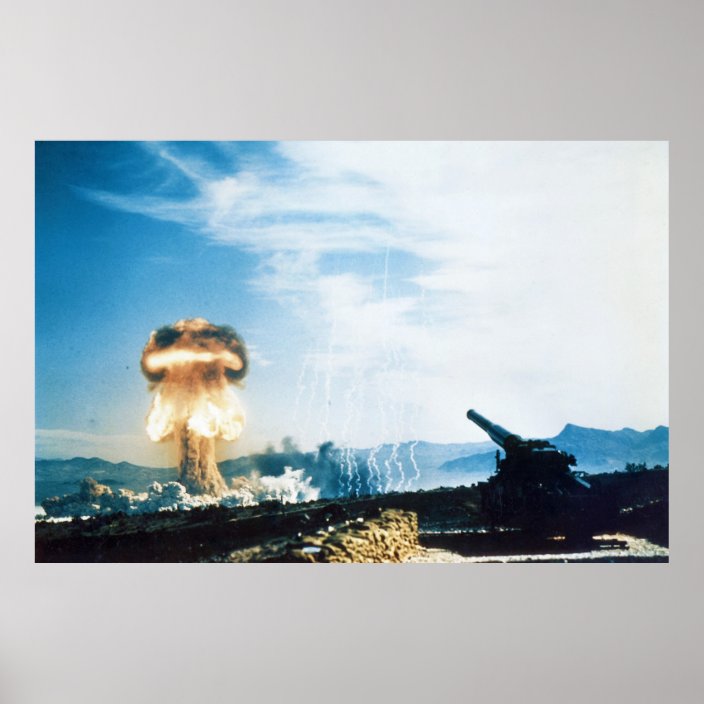 Grable Event Operation Upshot Knothole Atomic Test Poster | Zazzle.com