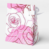 Grace & Appreciation Pink Roses Tent Favor Box | Zazzle