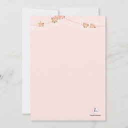 Gracious Lace Invitation | Zazzle