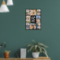 Grad Multiple Photo Collage Memories Poster | Zazzle