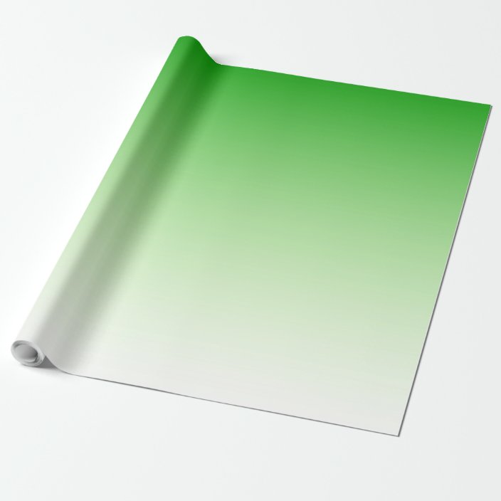 Gradient Dark Green to Light Green wrapping paper | Zazzle.com