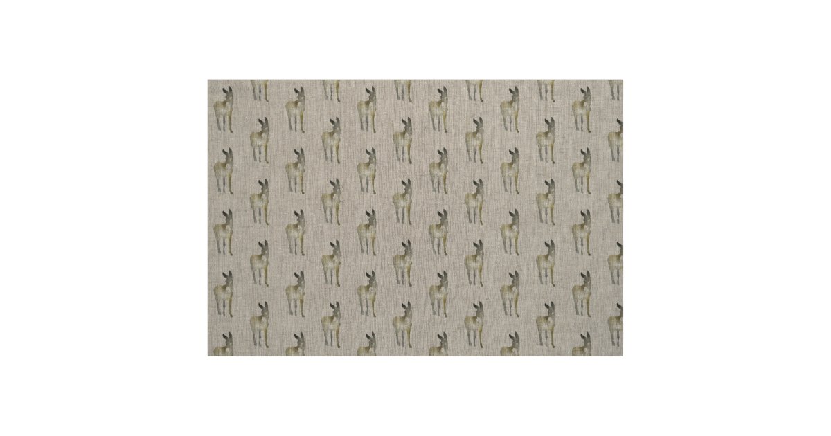 Gradient Donkey Fabric | Zazzle