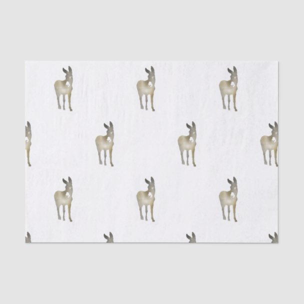 Gradient Donkey Fabric | Zazzle