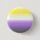Gradient Nonbinary Pride Flag Button | Zazzle
