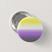 Gradient Nonbinary Pride Flag Button | Zazzle