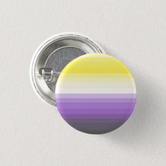 Gradient Nonbinary Pride Flag Button | Zazzle