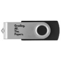 Grading All The Papers Funny Teacher Meme Flash Drive | Zazzle
