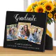 Graduate 3 Photo Name School Graduation Plaque | Zazzle