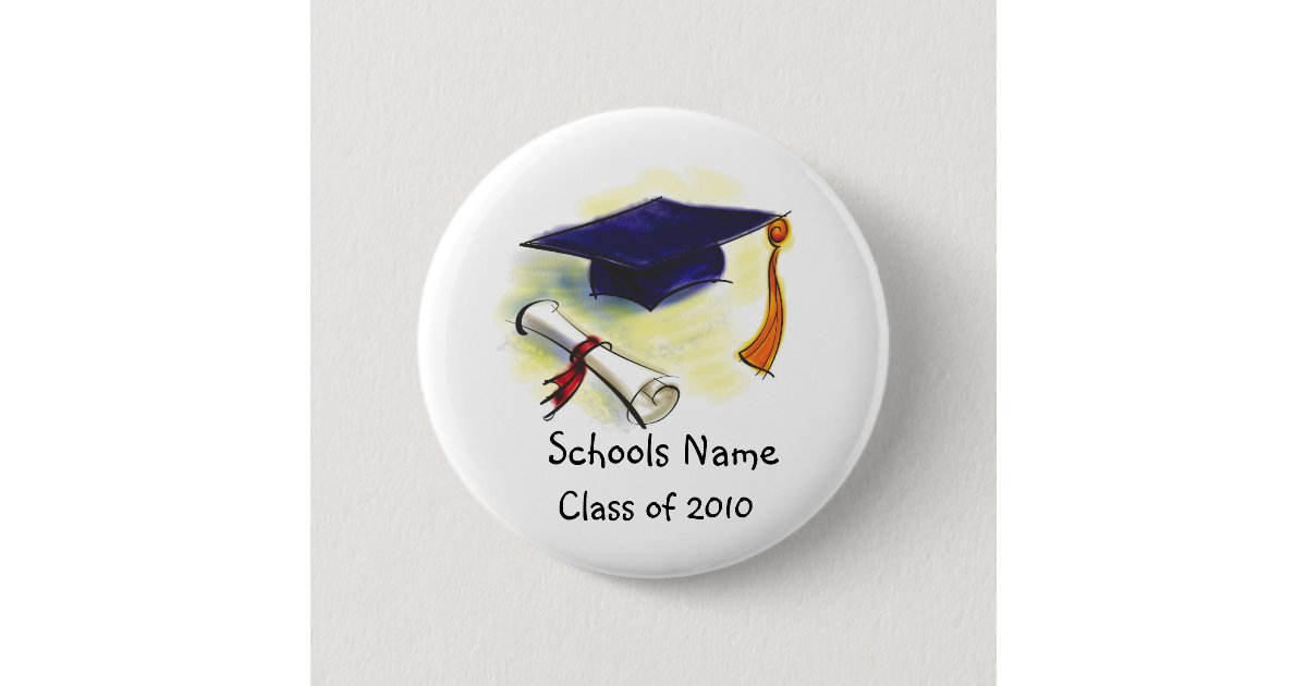 Graduate Buttons Template | Zazzle