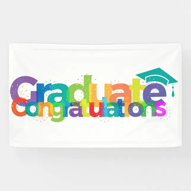 Graduate Congratulations Banner | Zazzle