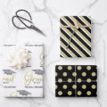 Graduate Grad Gold Graduation Script Cap Wrapping Paper Sheets | Zazzle