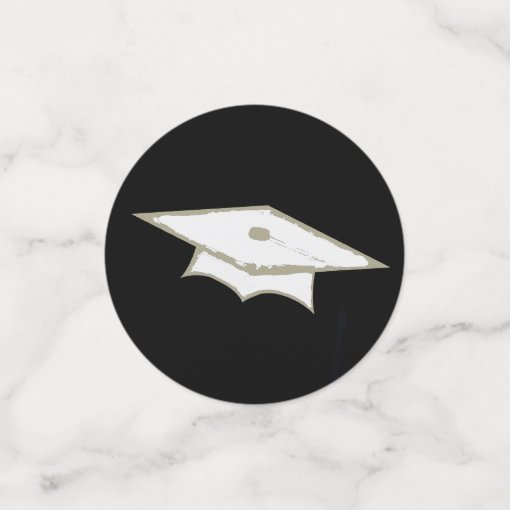 Graduate Grad Typography Graduation Photo Simple Confetti | Zazzle