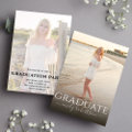Graduate Modern Minimalist Photo Template Simple | Zazzle