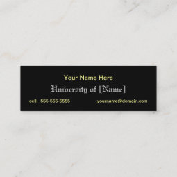 Graduate Name Cards | Zazzle