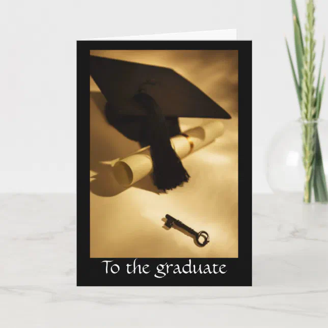 Graduate - Open Door Card | Zazzle