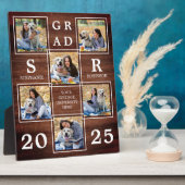 Graduate Personalized Photos Wooden Graduation Plaque | Zazzle