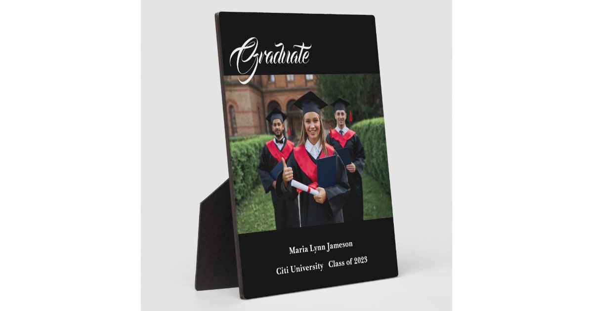 Graduate Plaque | Zazzle