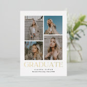 Graduate Prestige Graduation Photo Invitation | Zazzle