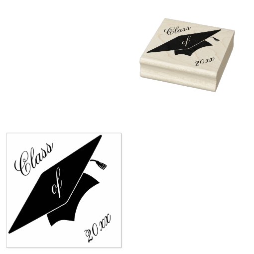 Graduate Rubber Stamp | Zazzle